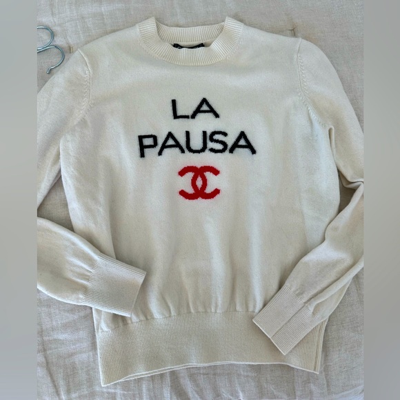 CHANEL | Sweaters | Chanel Sweater Size S | Poshmark